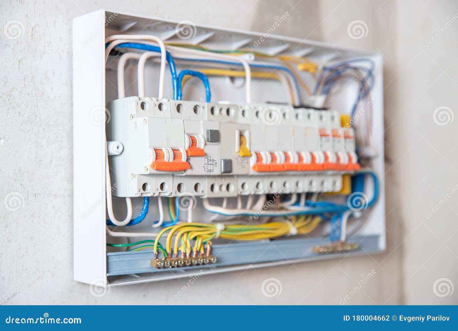 Consumer Electric Switchboard Control Panel for Home Enclosure for ...