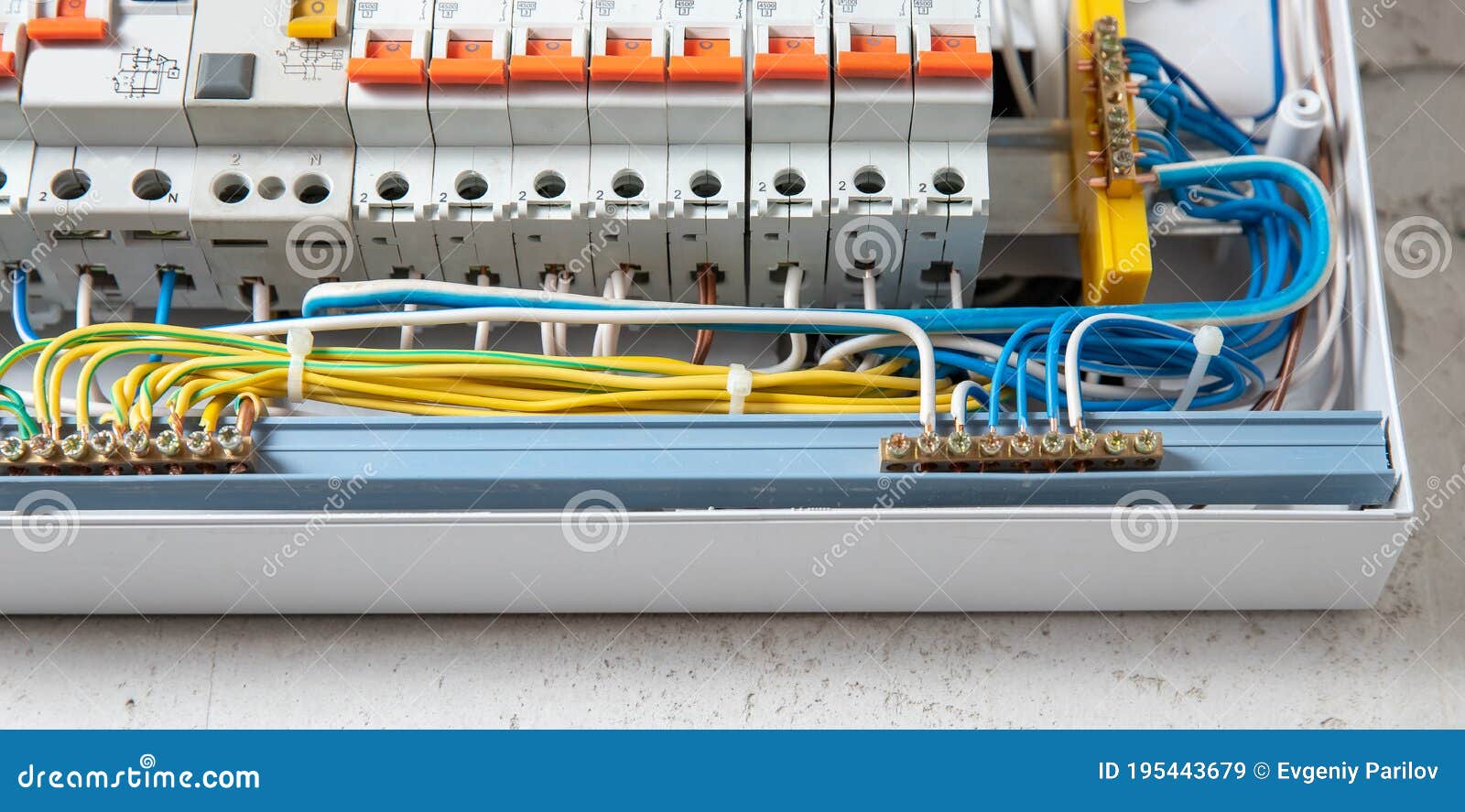 Consumer Electric Switchboard Control Panel for Home Enclosure for ...