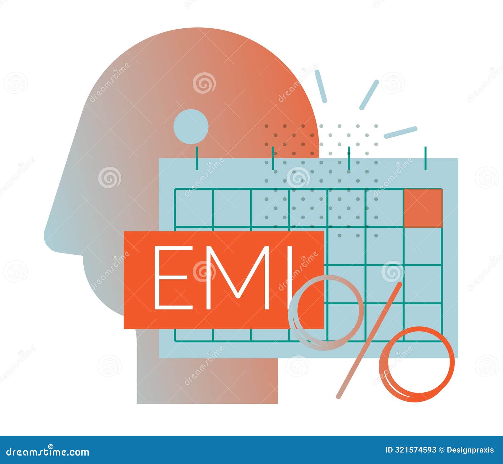 Consumer - EMI Reminder - Stock Illustration Stock Illustration ...