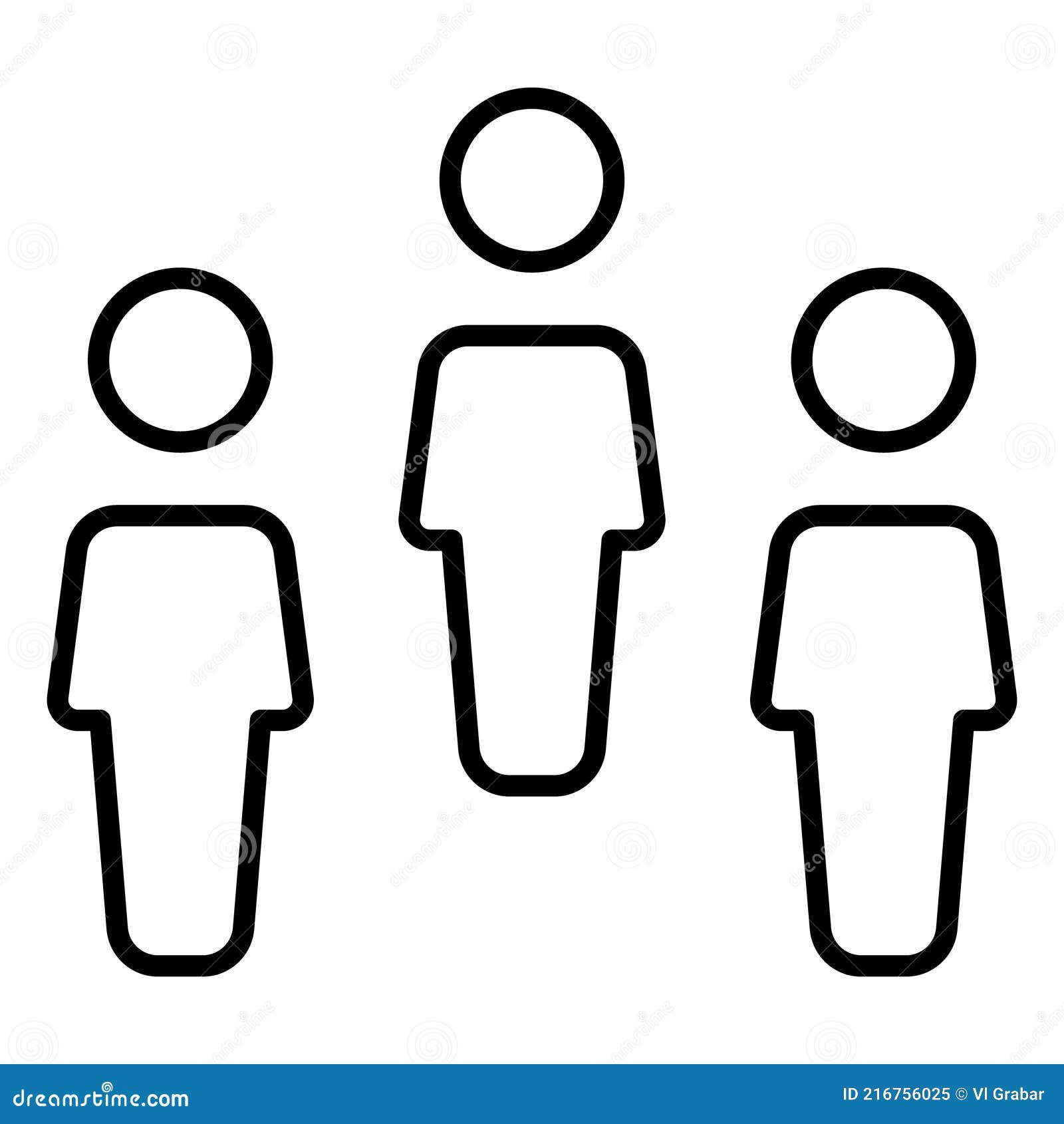 Consumer Icon Vector From Brand Positioning Collection. Thin Line ...