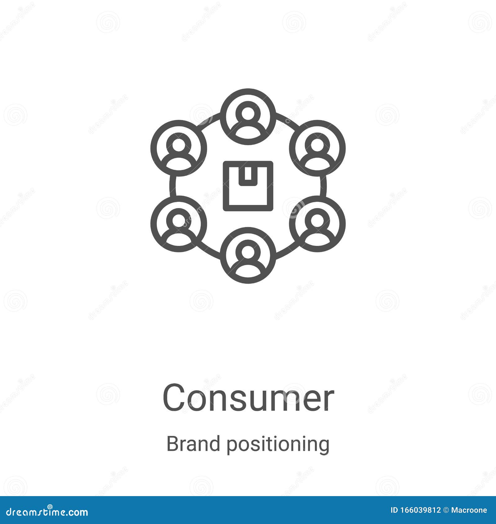 9 Brand Positioning Icons Pack. Trendy Brand Positioning Icons On White ...