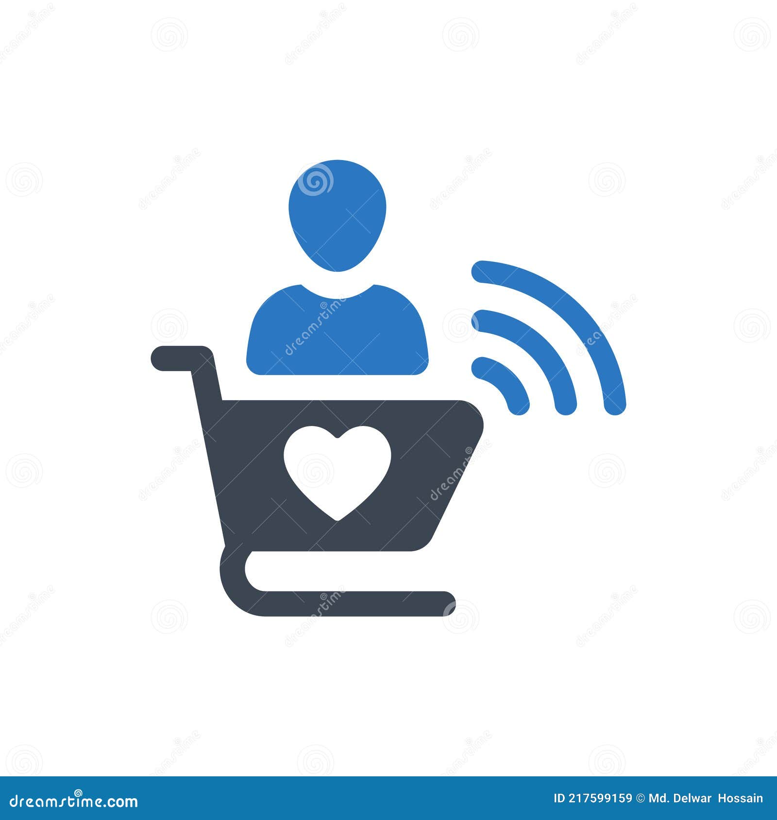 Consumer icon stock vector. Illustration of vector, illustrations ...