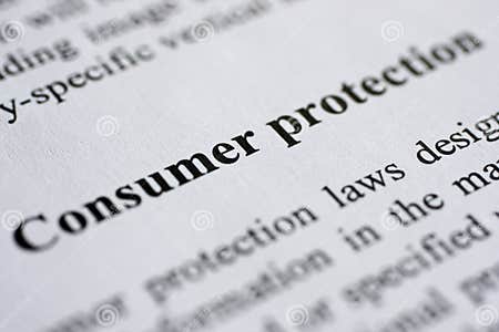 Consumer protection stock image. Image of single, text - 20101725