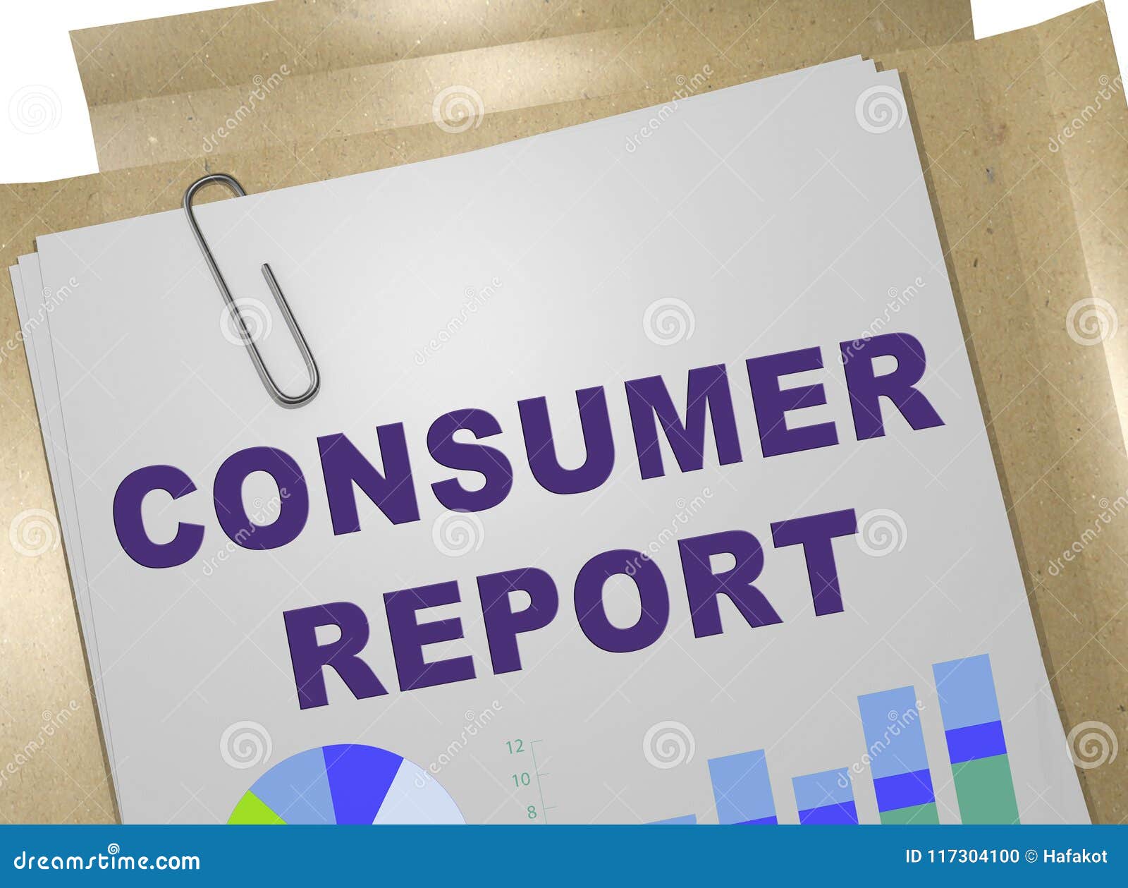 CONSUMER REPORT concept stock illustration. Illustration of marketing ...