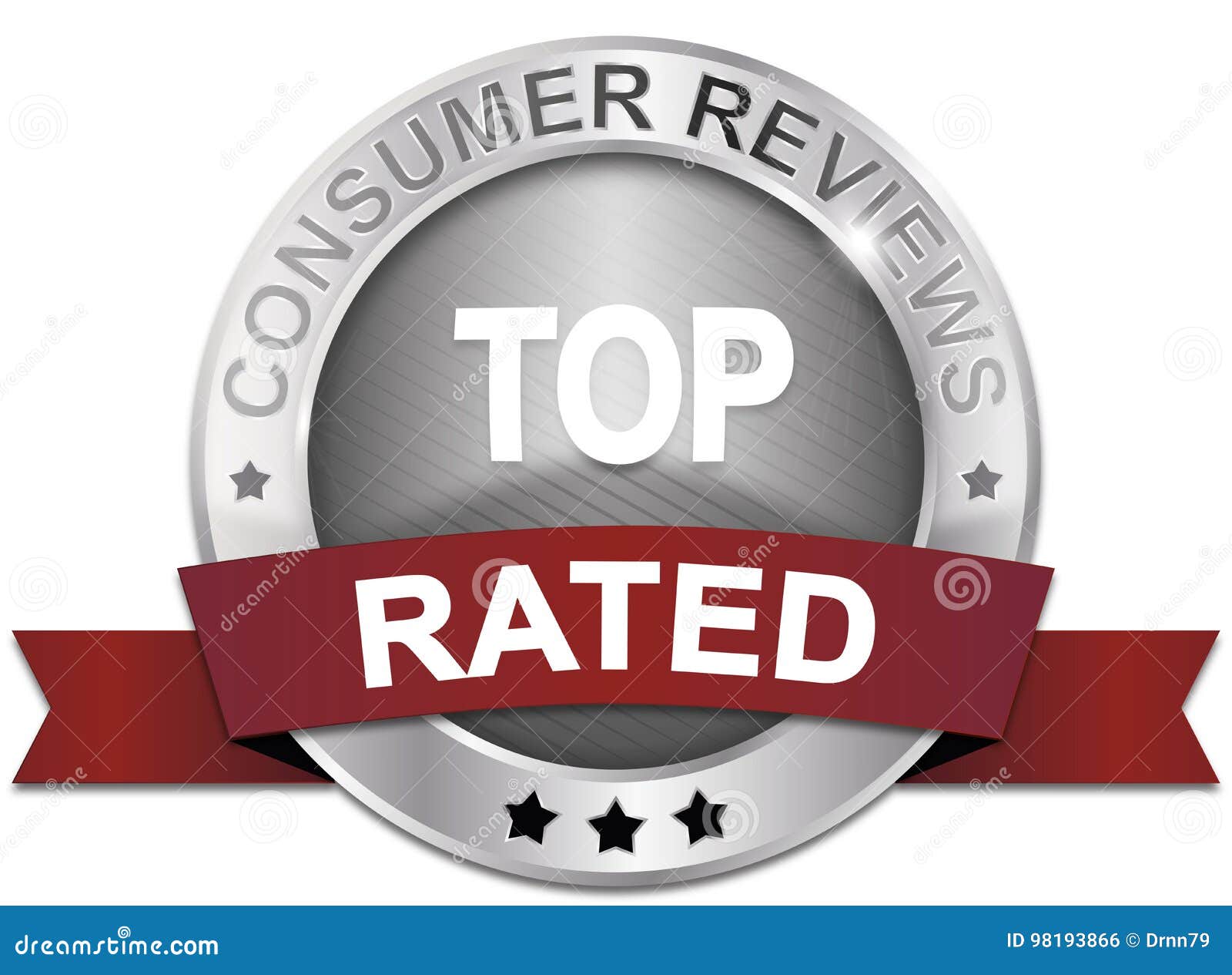 Consumer reviews badge stock vector. Illustration of banner - 98193866