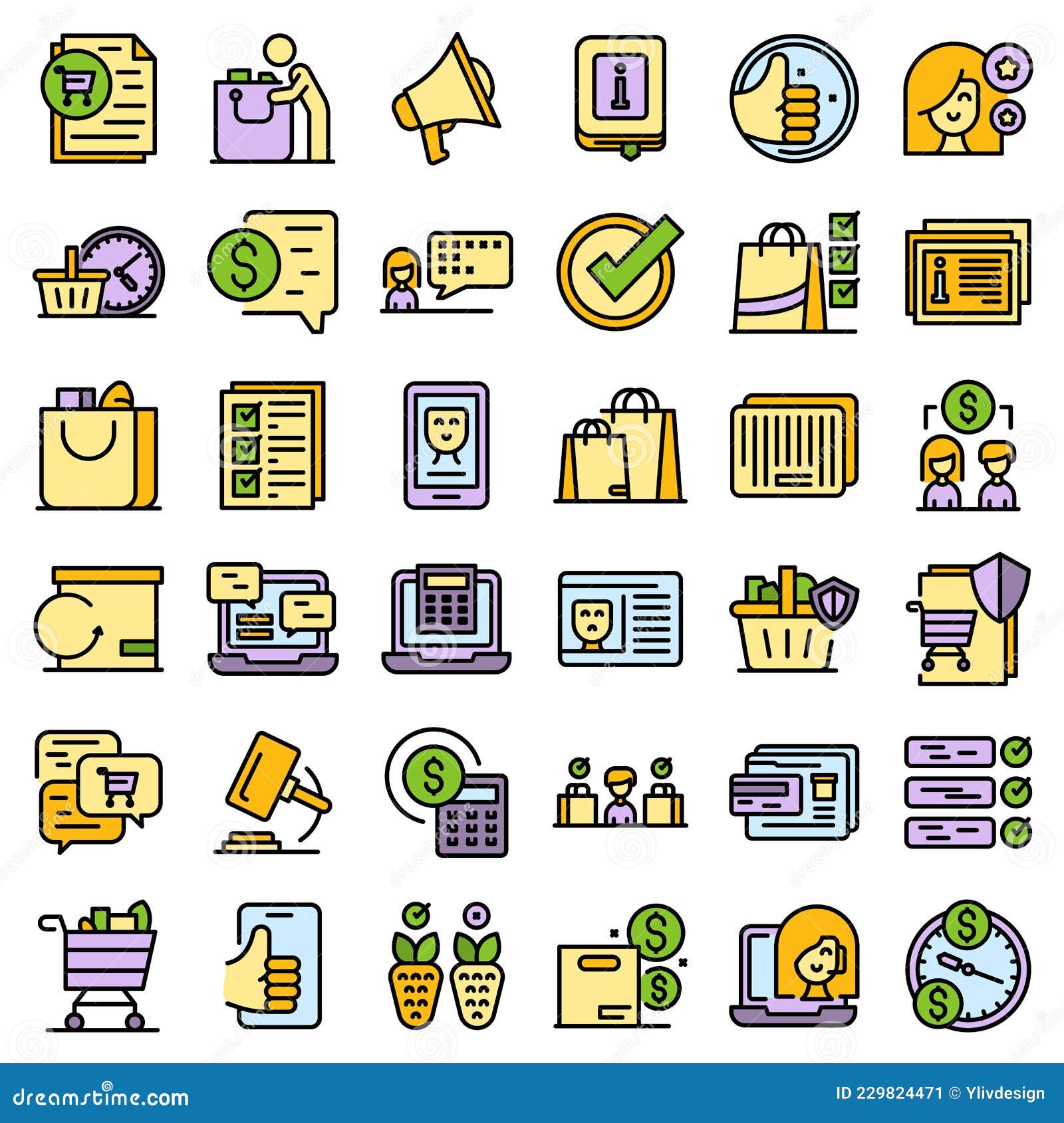 Line Icons Consumer Rights Stock Illustrations – 22 Line Icons Consumer ...