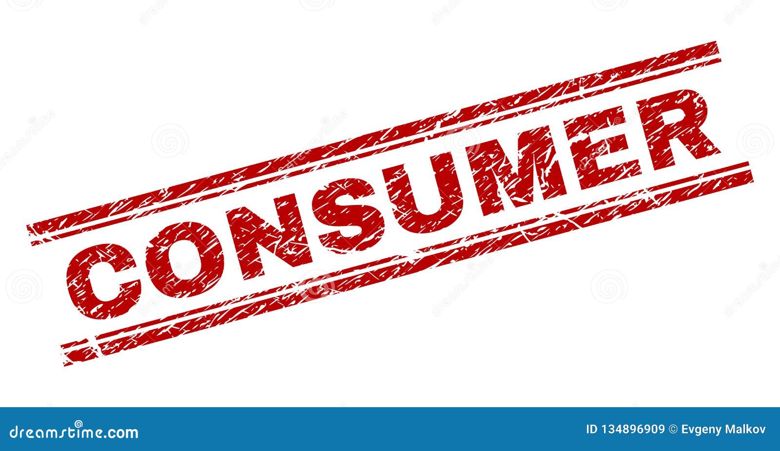 Grunge Textured CONSUMER Stamp Seal Stock Vector - Illustration of ...