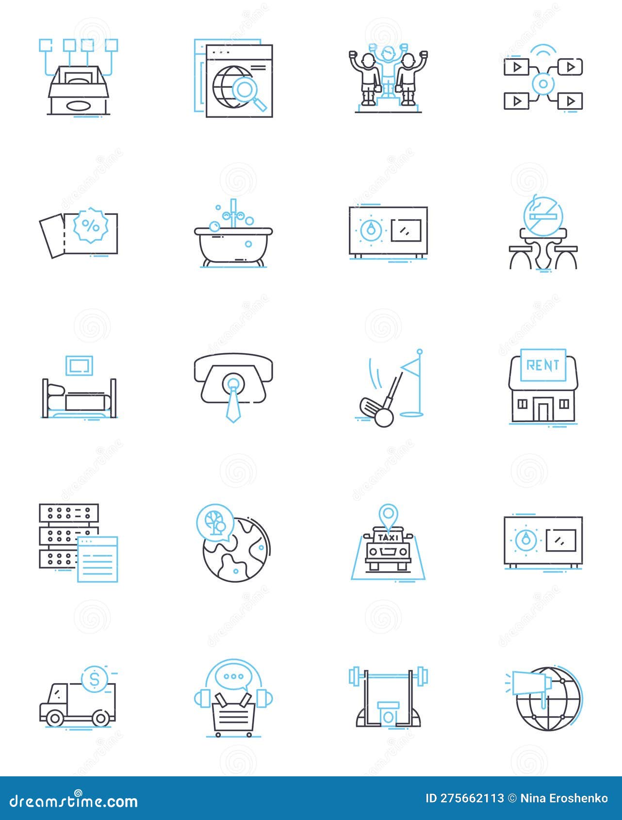 Empathy And Understanding Linear Icons Set. Empathy, Understanding ...
