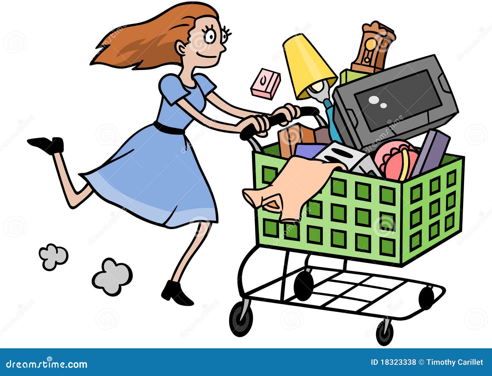 Consumerism Vector Illustration | CartoonDealer.com #18323338