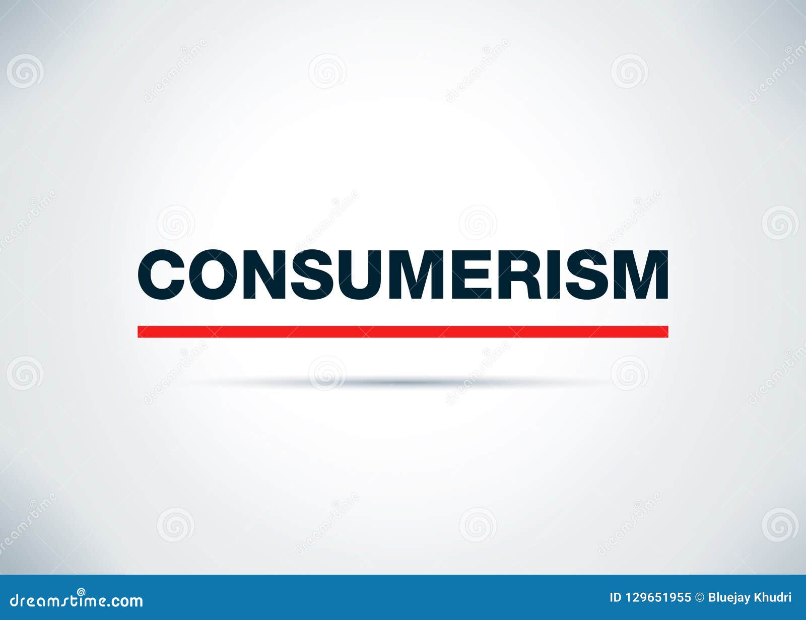 Consumerism Abstract Flat Background Design Illustration Stock ...