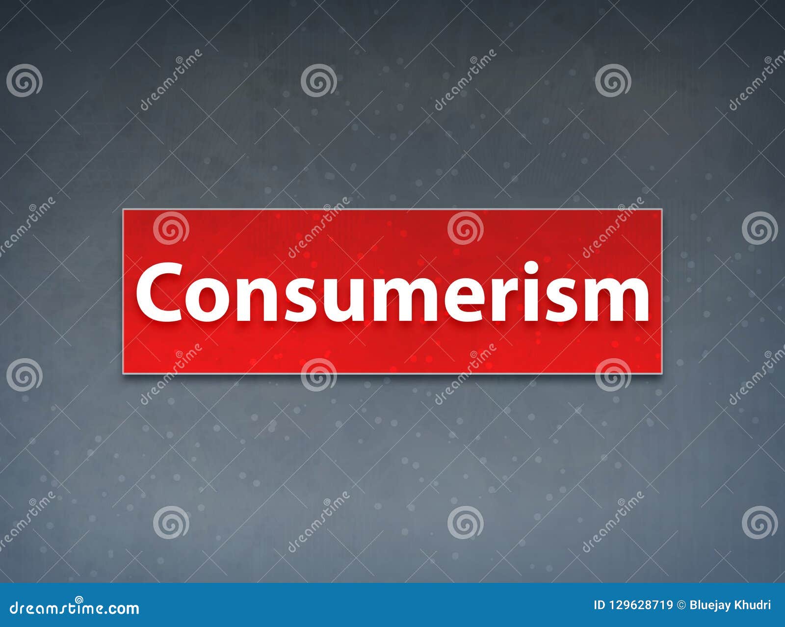 Consumerism Red Banner Abstract Background Stock Illustration ...