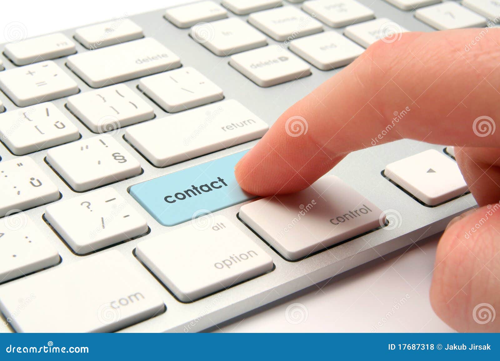 Contact stock photo. Image of contact, computer, keyboard - 17687318