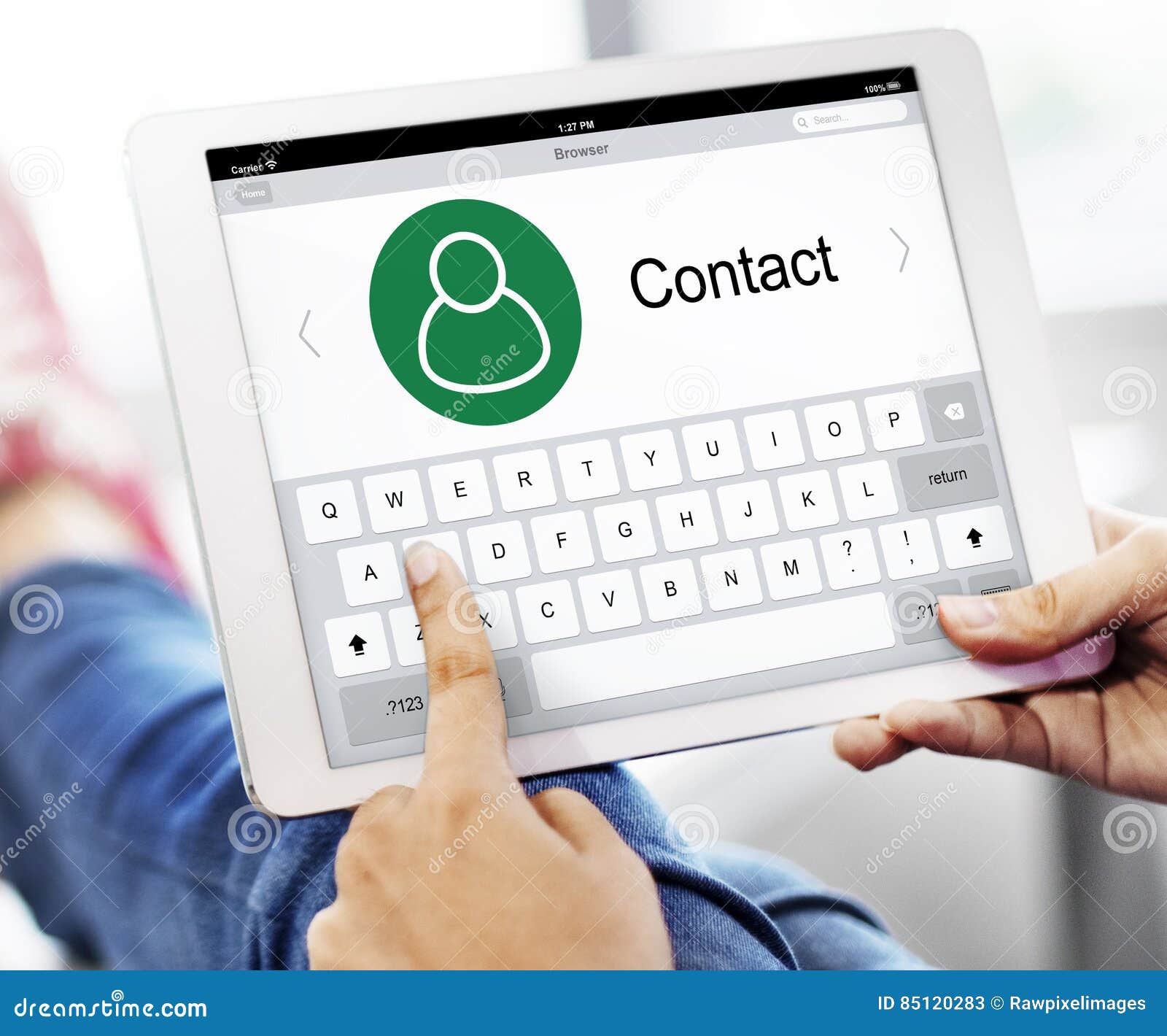 Contact Address Book Communication Information Concept Stock Image ...