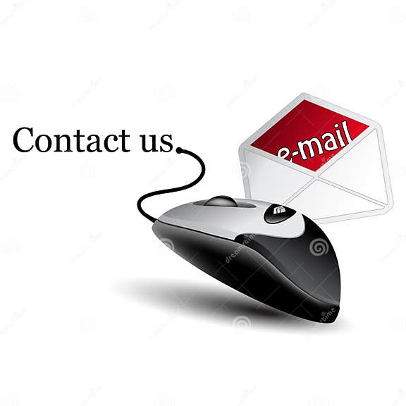 Contact icon stock vector. Illustration of classic, drawing - 22468262