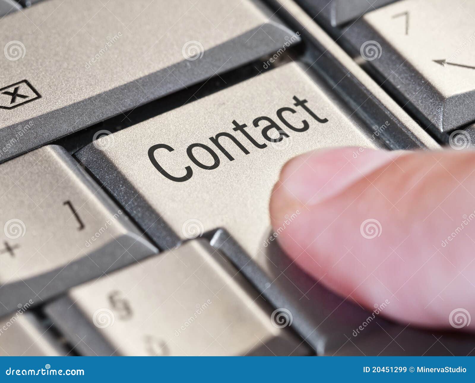 Contact key stock image. Image of computer, notebook - 20451299
