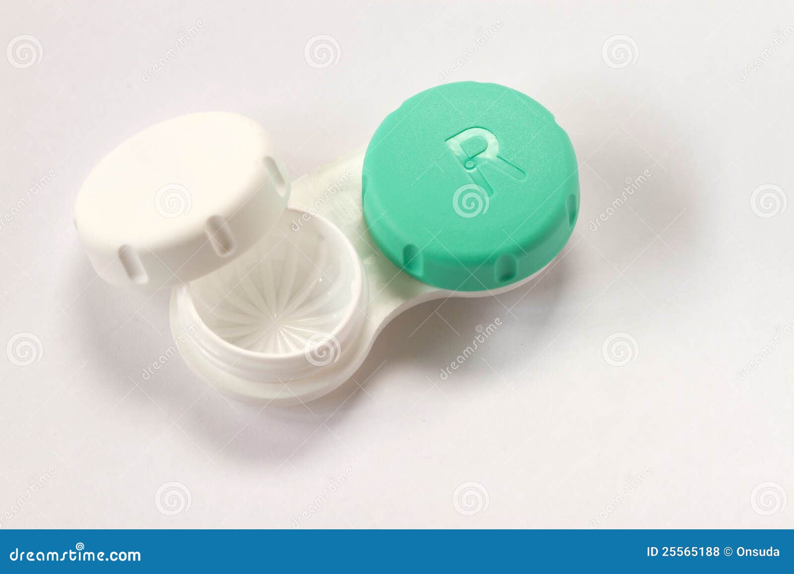Contact lens container stock photo. Image of contact - 25565188