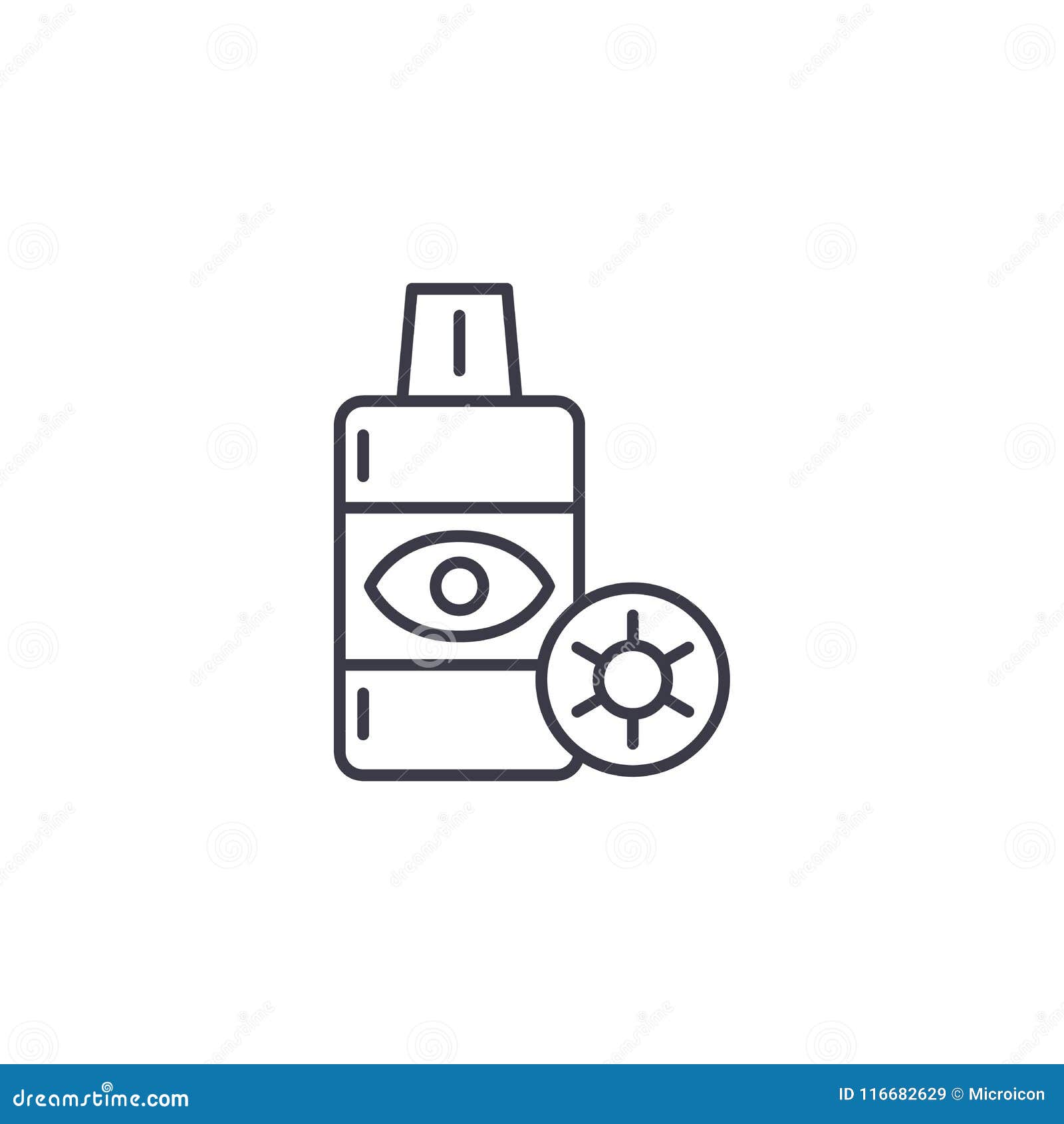 Contact Lens Solution Linear Icon Concept. Contact Lens Solution Line ... Contact Lens Solution Linear Icon Concept. Contact Lens Solution Line ...