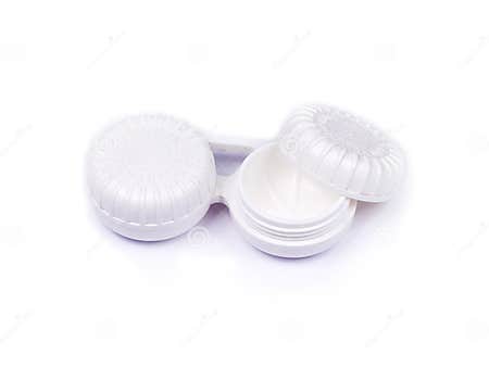 Contact lenses case stock photo. Image of solution, eyesight - 3635554