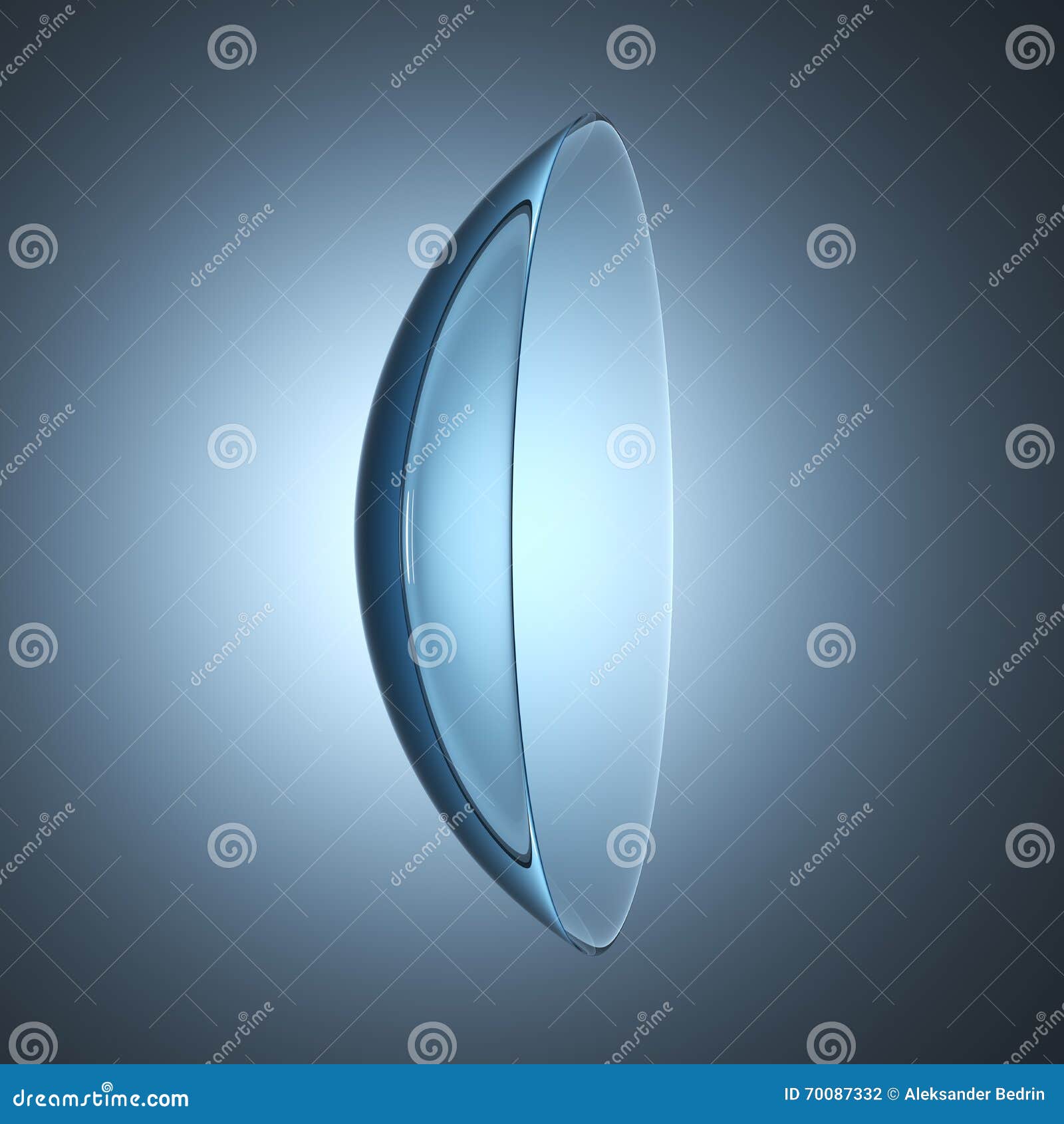 Contact lenses lens 3D stock illustration. Illustration of eyewear ...