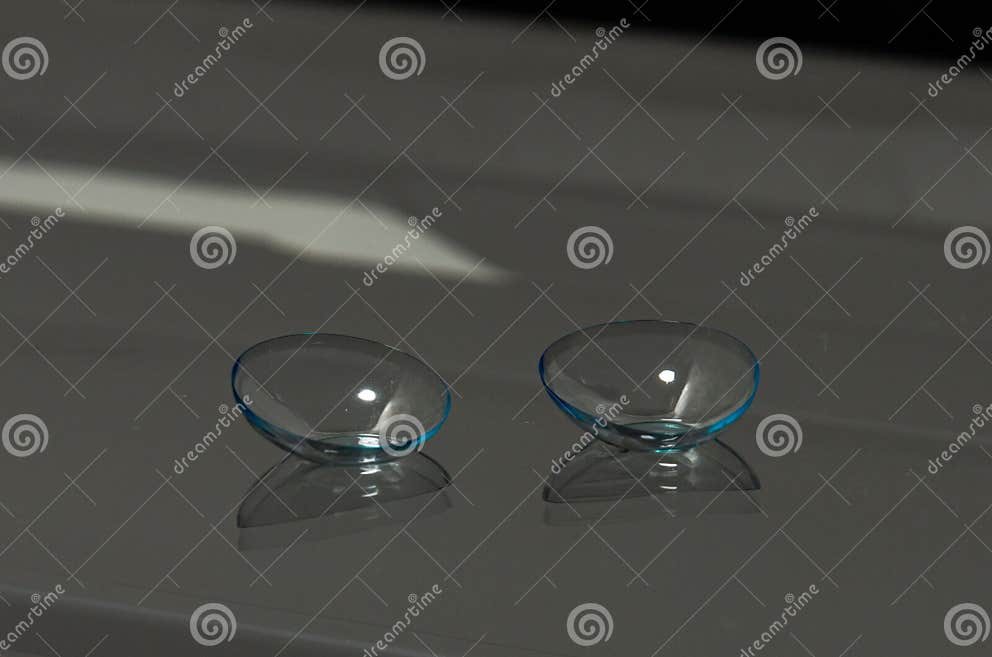 Contact Lenses for Vision Correction Stock Image - Image of sight ...