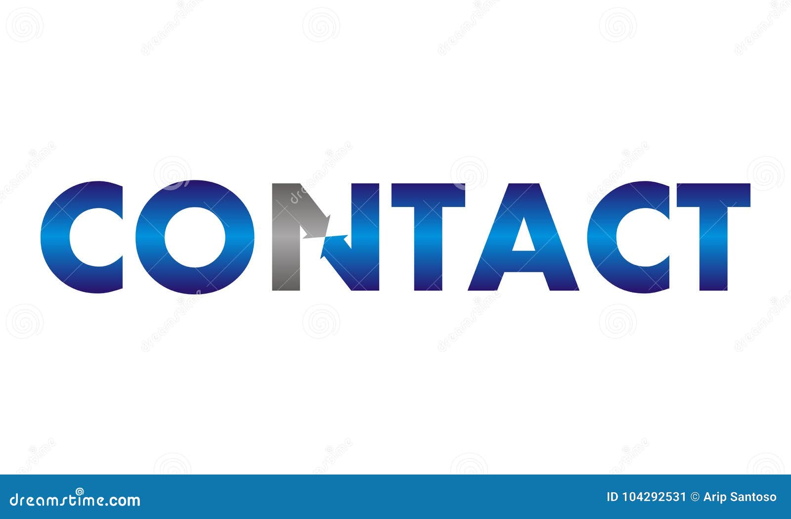 Contact Logo Emblem stock vector. Illustration of icon - 104292531