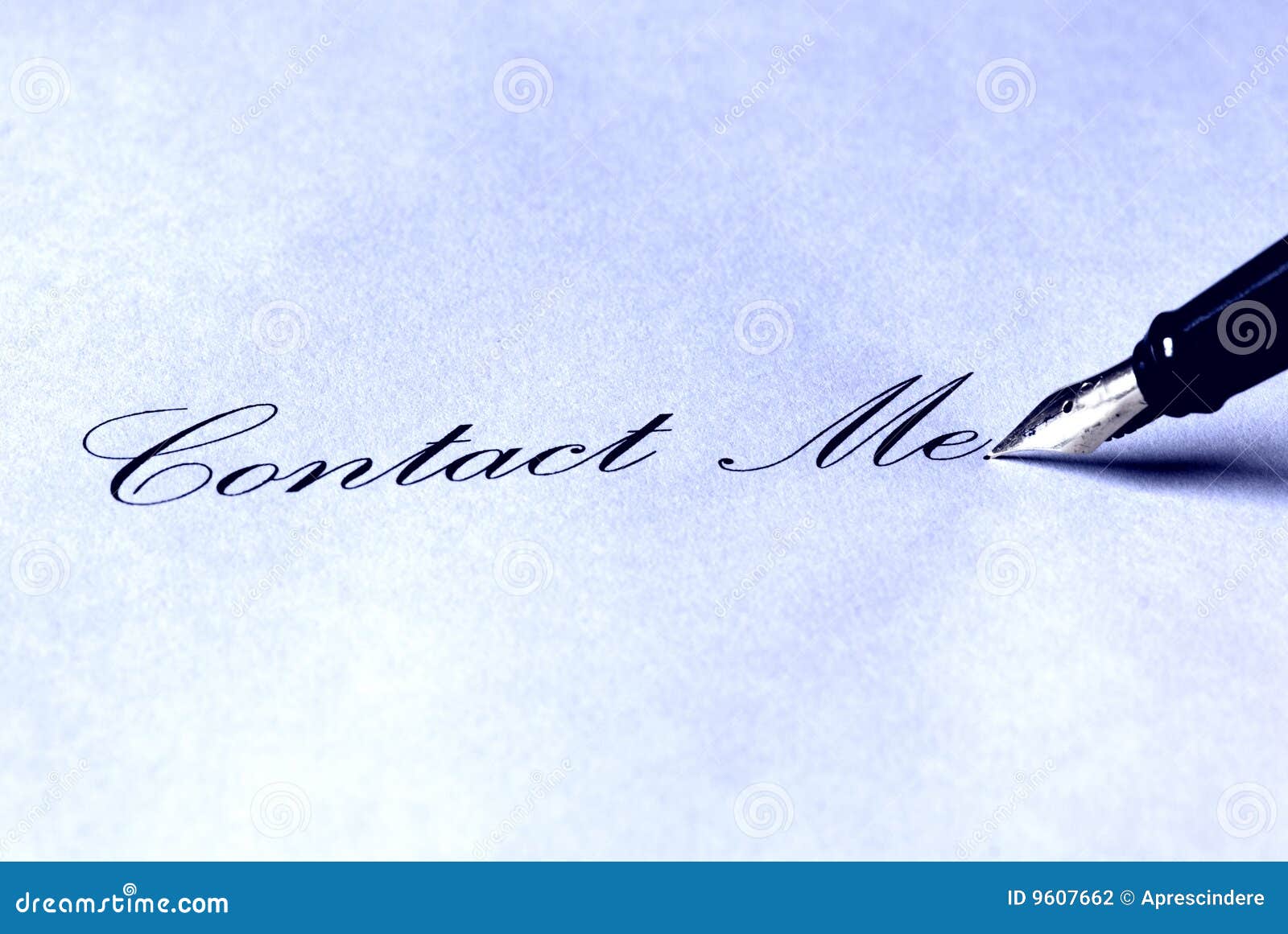 Contact Me! stock photo. Image of approach, information - 9607662