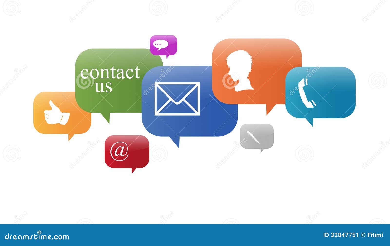 Contact signs stock illustration. Illustration of navigation - 32847751