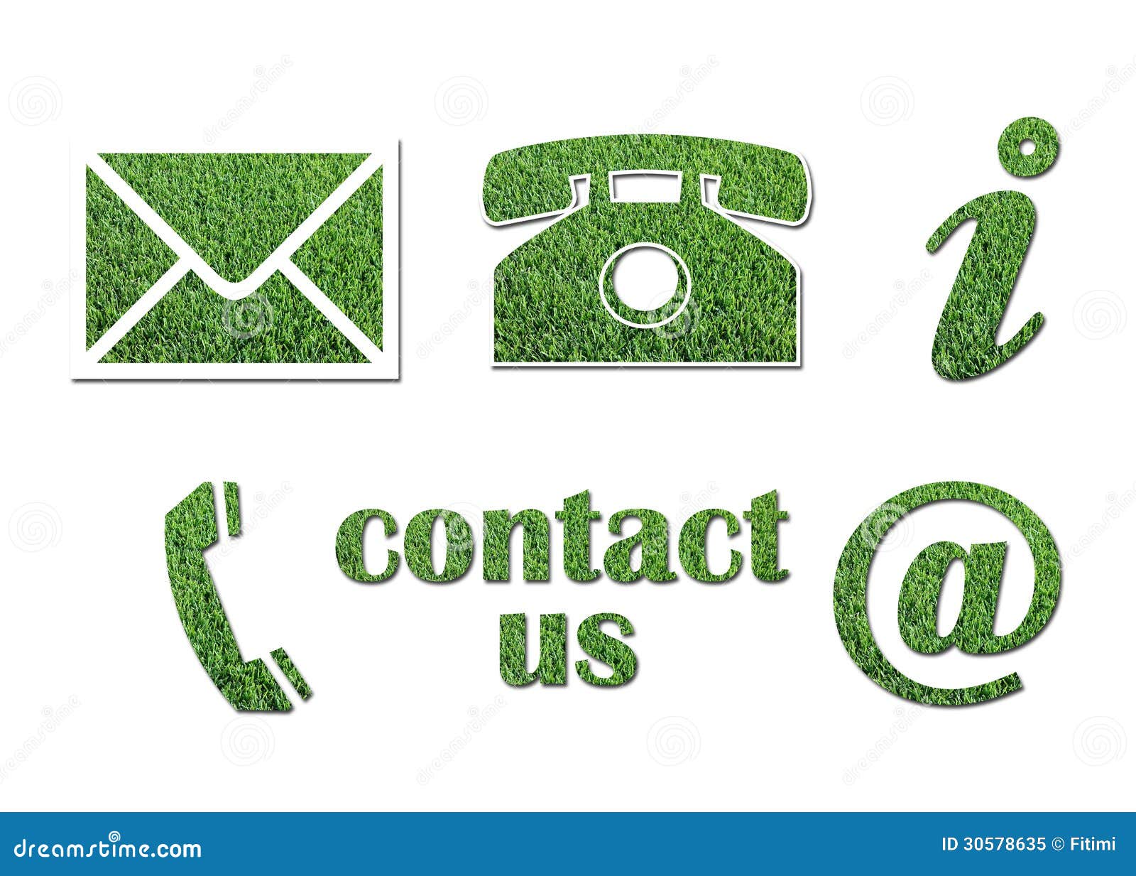 Contact signs stock illustration. Illustration of commercial - 30578635