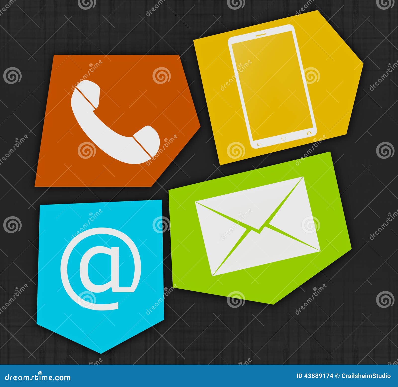Contact Symbol Design stock illustration. Illustration of icon - 43889174