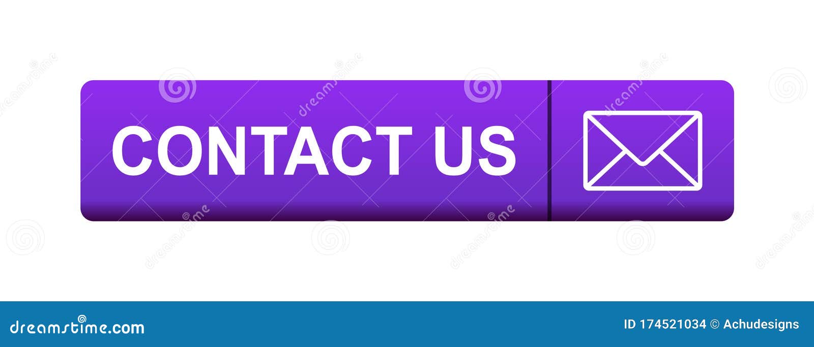 Contact us button stock vector. Illustration of contacting - 174521034