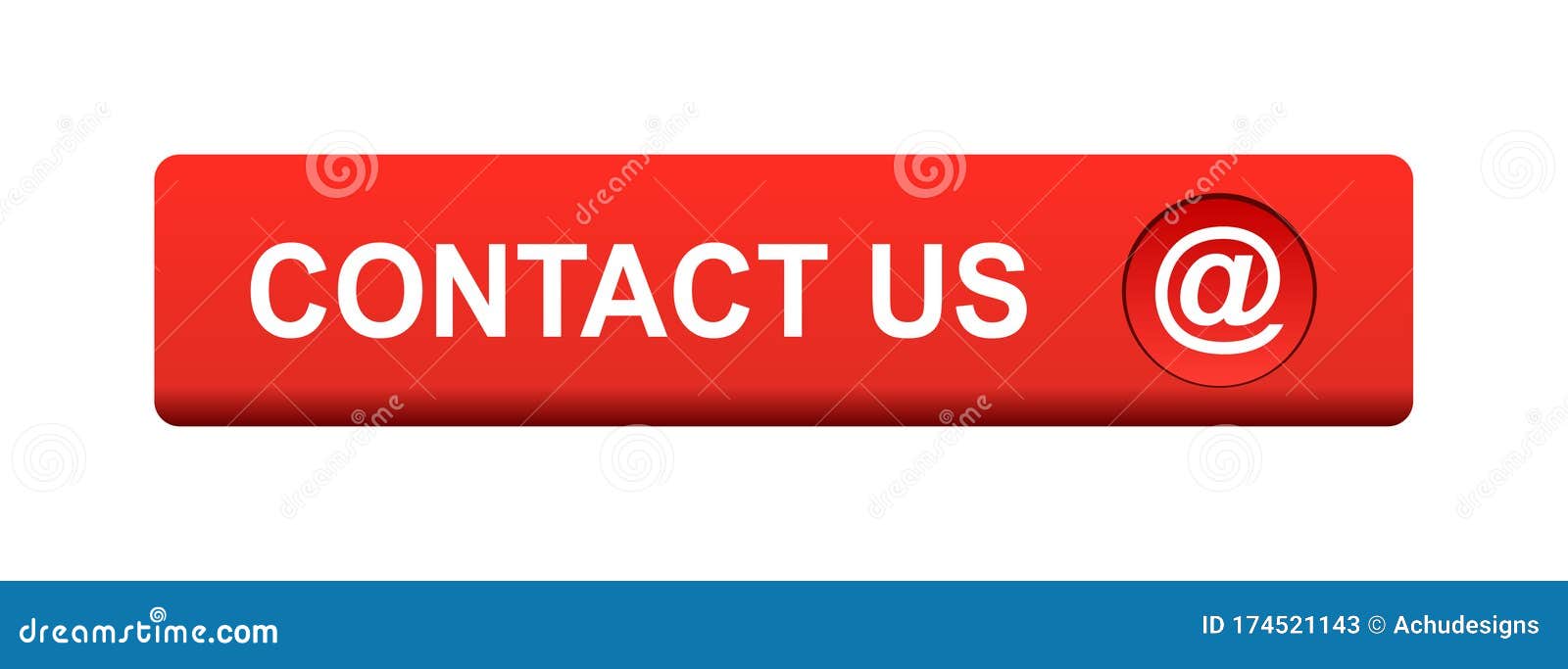 Contact us button stock vector. Illustration of communication - 174521143