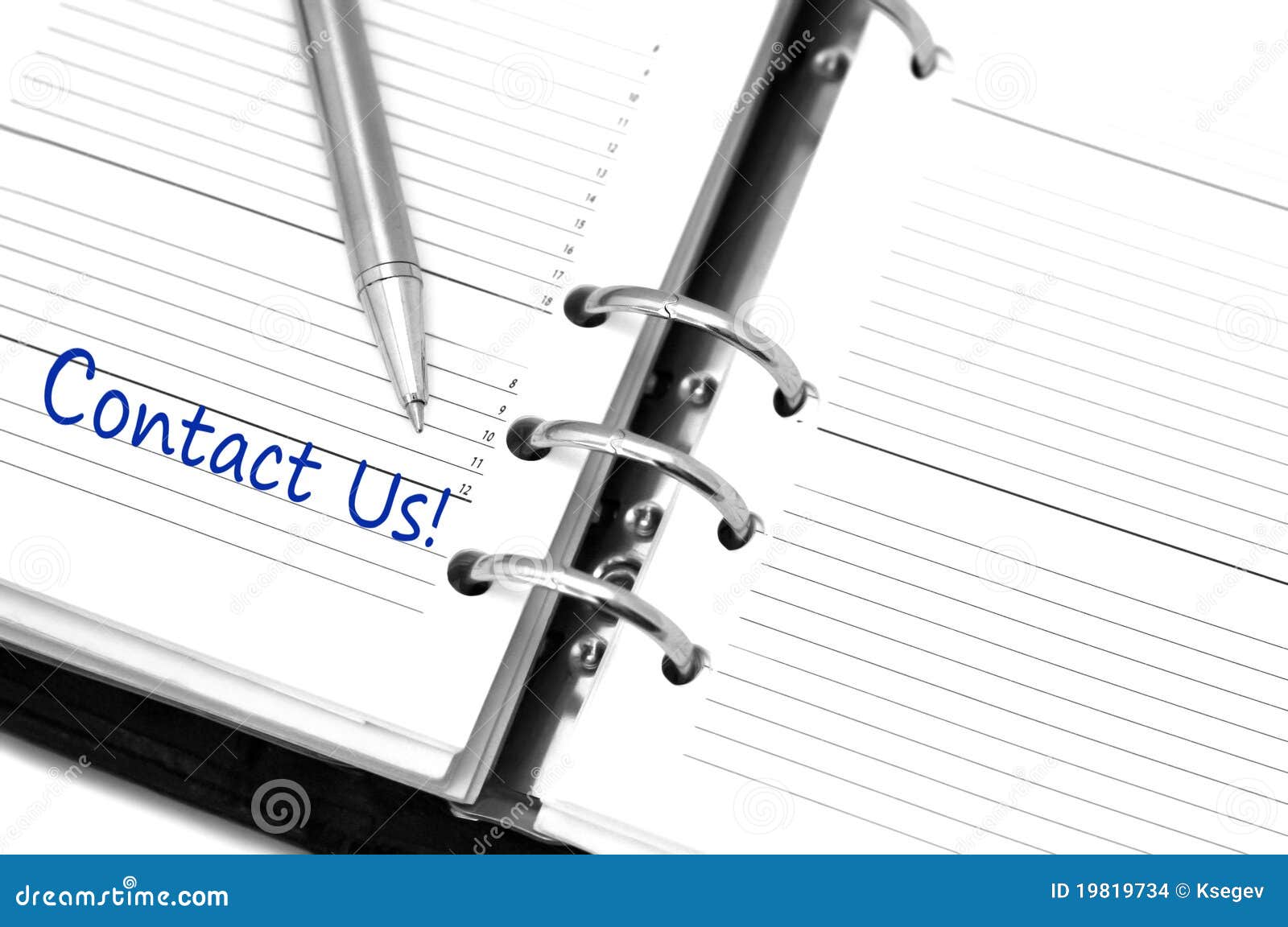 Contact us stock photo. Image of document, binder, message - 19819734
