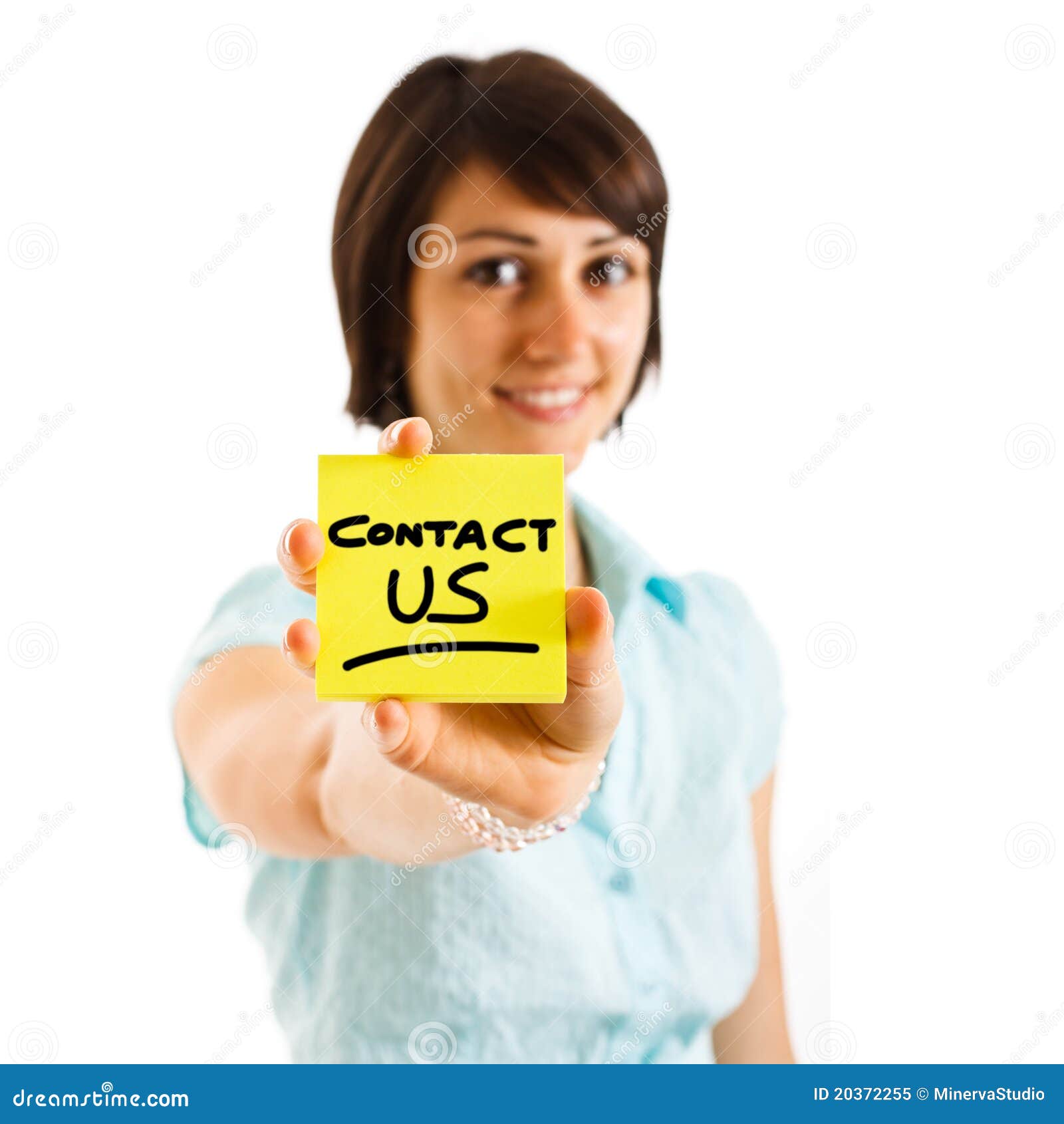 Contact us stock image. Image of employee, offer, document - 20372255