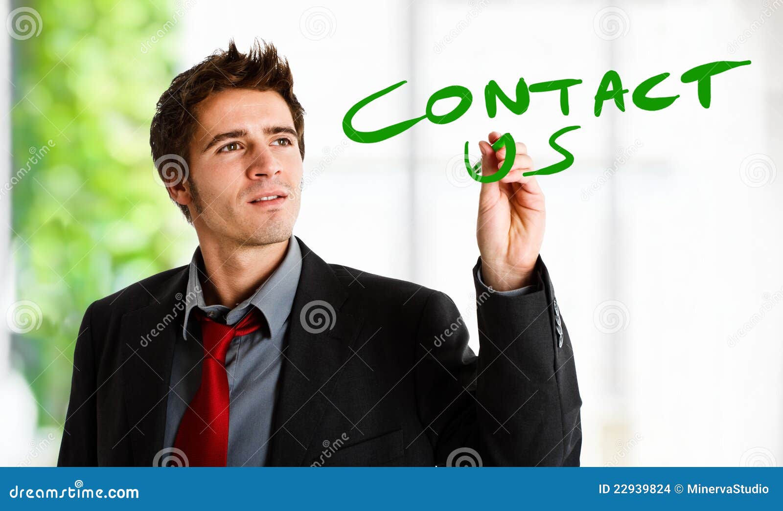 Contact us stock photo. Image of contact, communication - 22939824