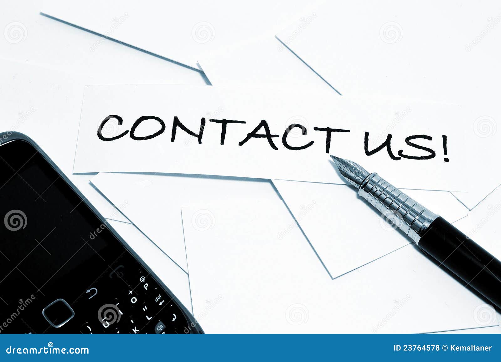 Contact us! stock photo. Image of occasion, business - 23764578