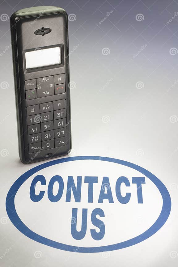 Contact us stock image. Image of service, business, relation - 8026065
