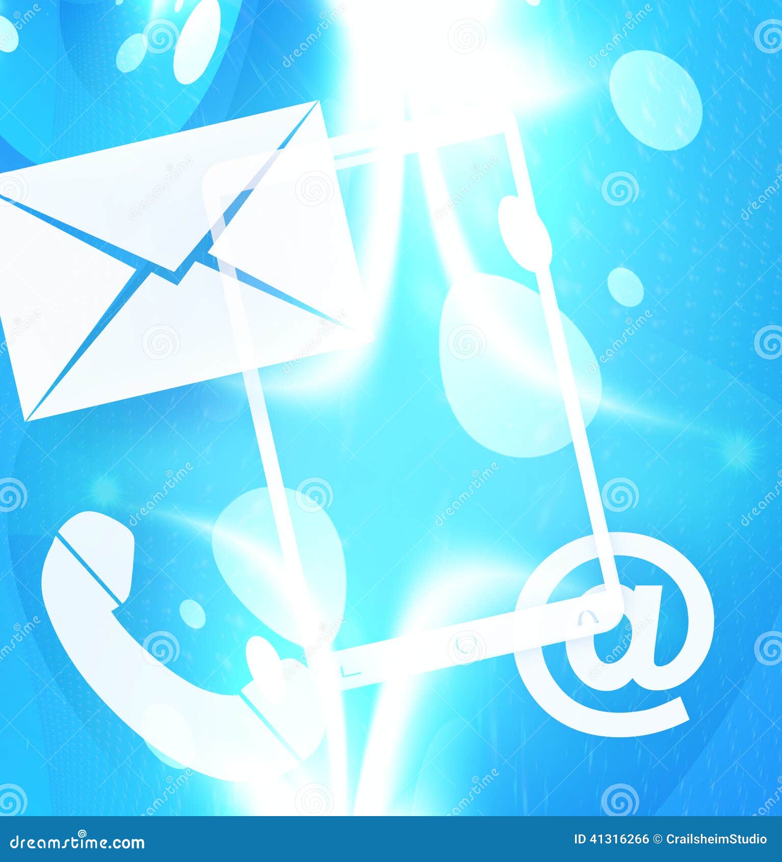 Contact Us stock illustration. Illustration of background - 41316266