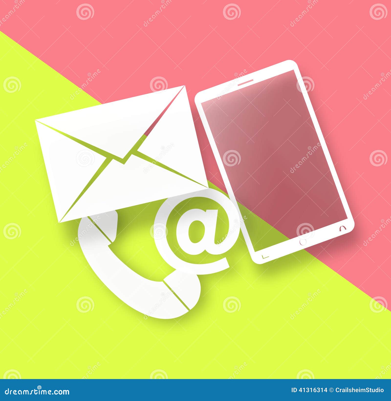 Contact Us stock illustration. Illustration of abstract - 41316314