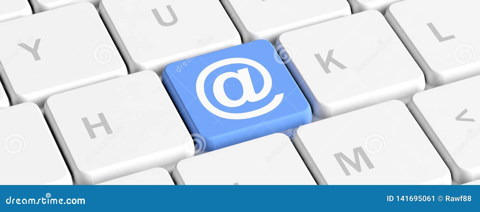 Contact Us. Blue Key Button with Blue Sign on a Computer Keyboard ...