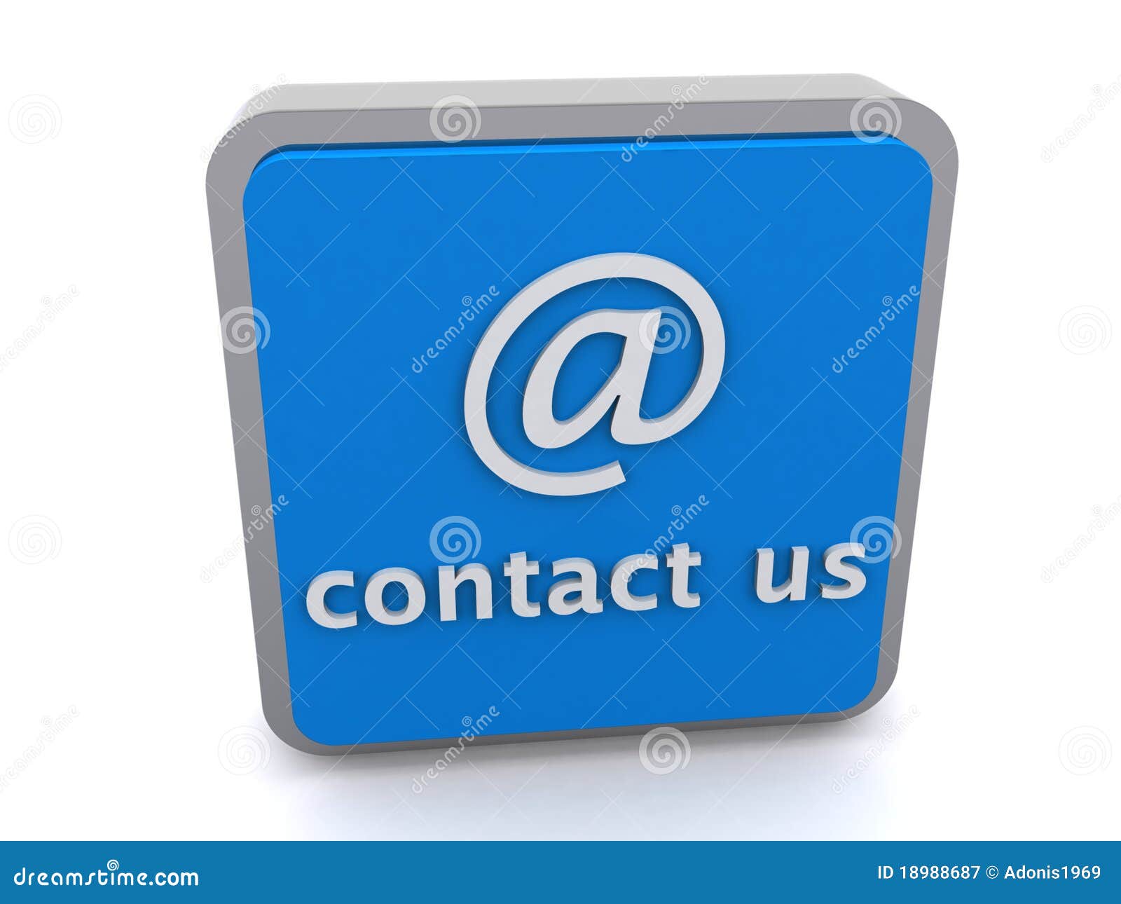 Contact us button stock illustration. Illustration of location - 18988687
