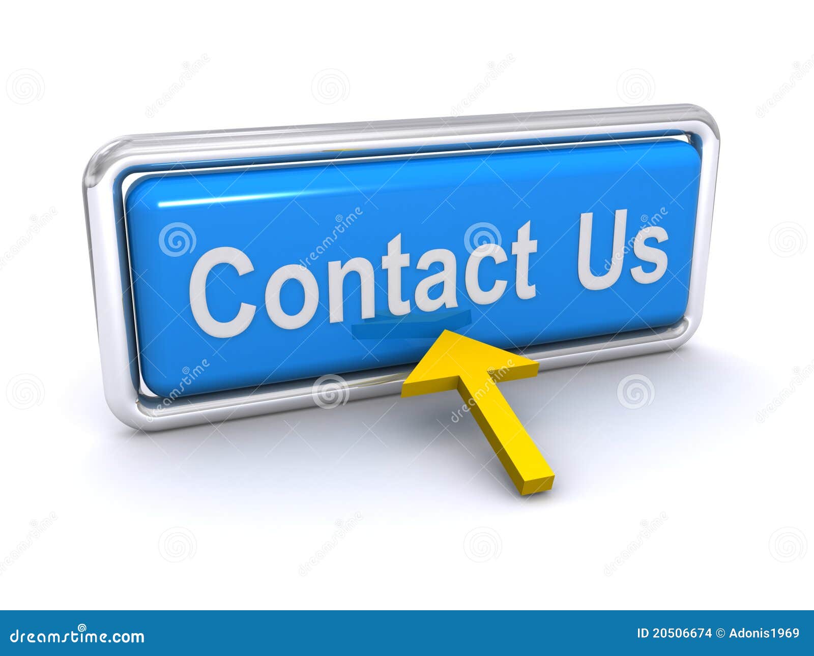 Contact Us Button stock illustration. Illustration of graphic - 20506674