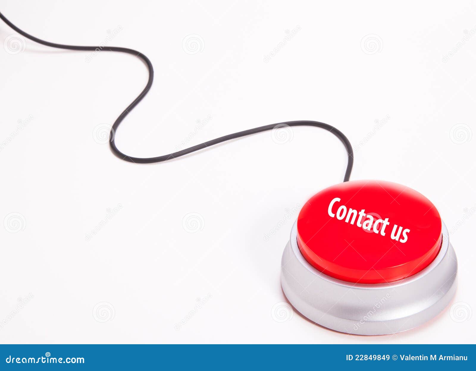 Contact us button stock image. Image of service, word - 22849849