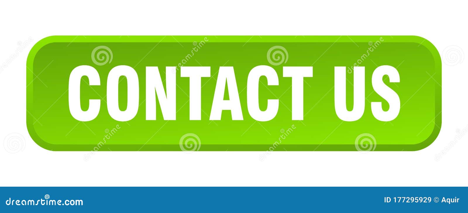 Green Contact Us Contact Us Button Sign 3D Badge Banner Design Element ...