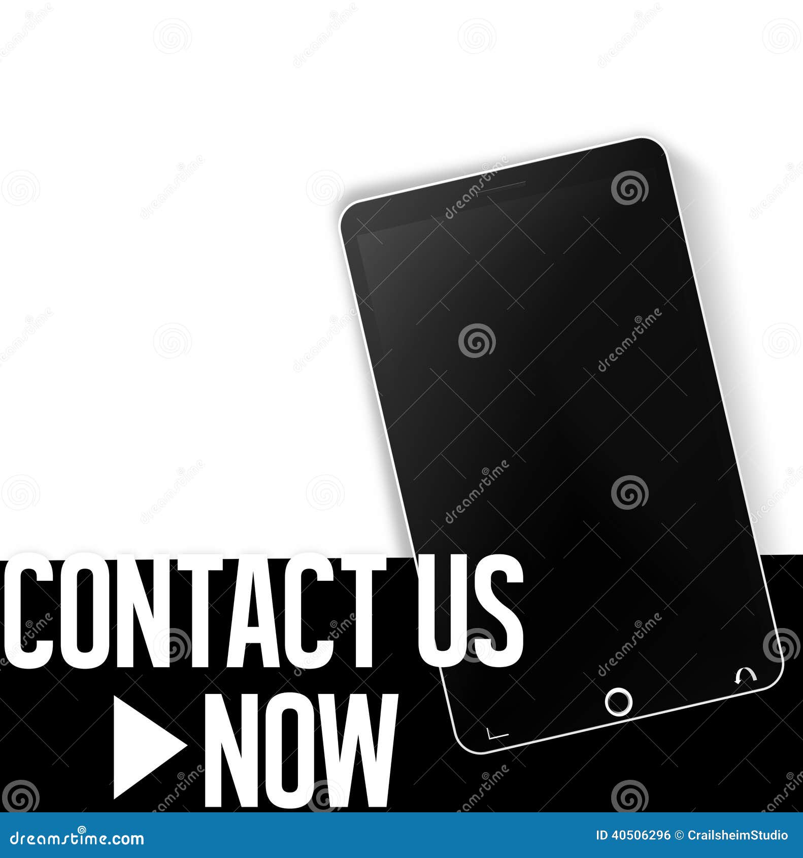 Contact Us stock illustration. Illustration of envelope - 40506296