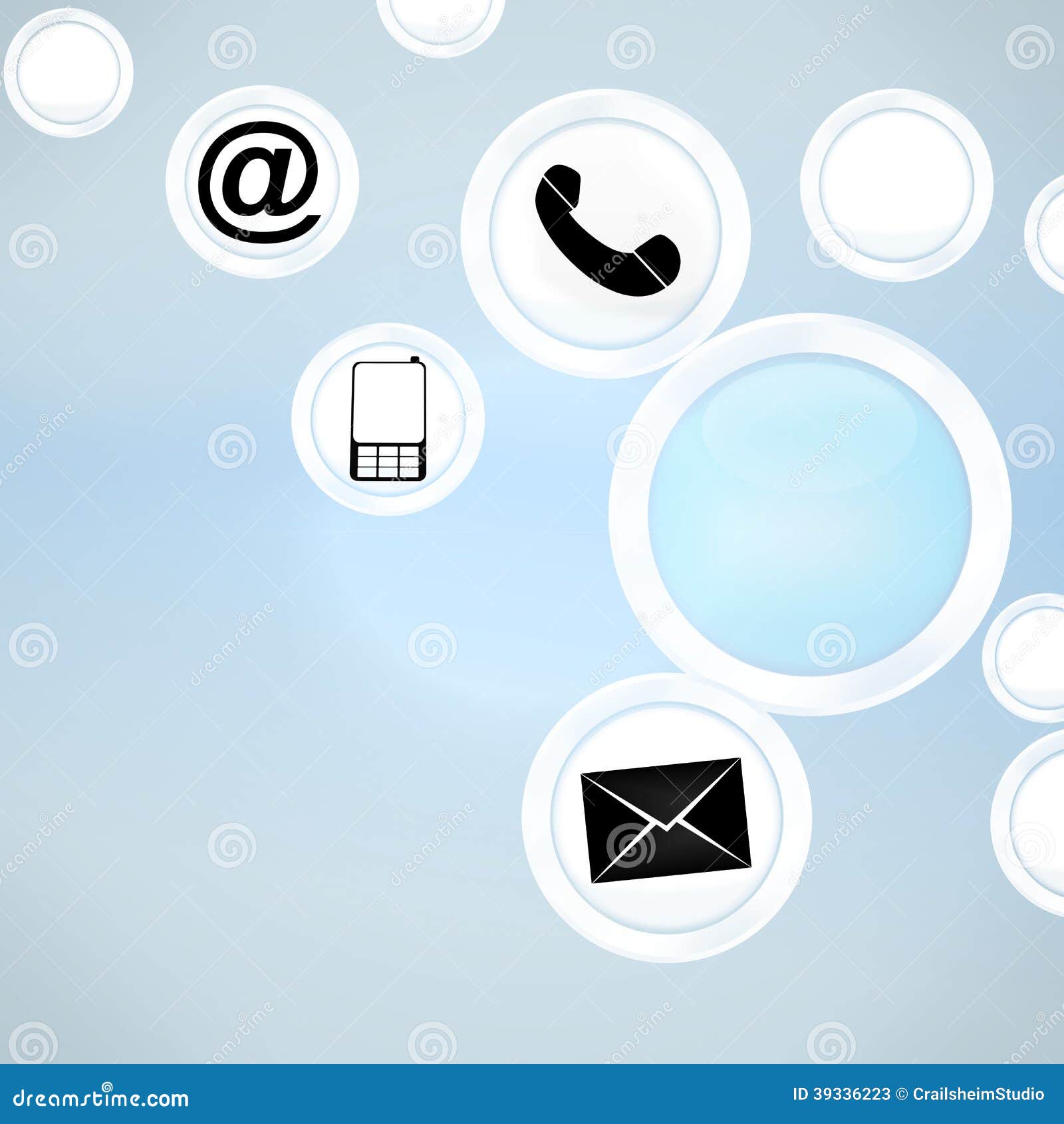 Contact us stock illustration. Illustration of details - 39336223