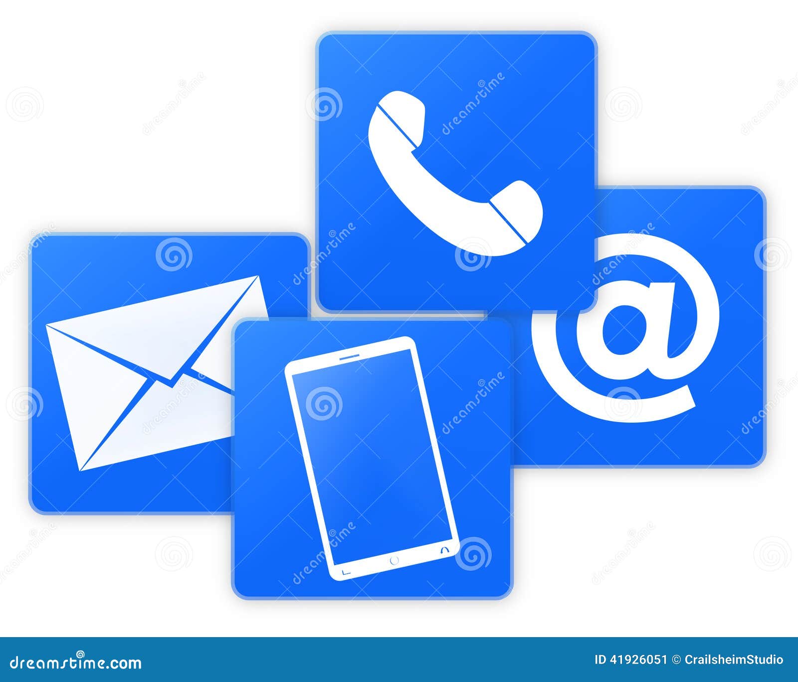 Contact Us stock image. Image of button, email, business - 41926051