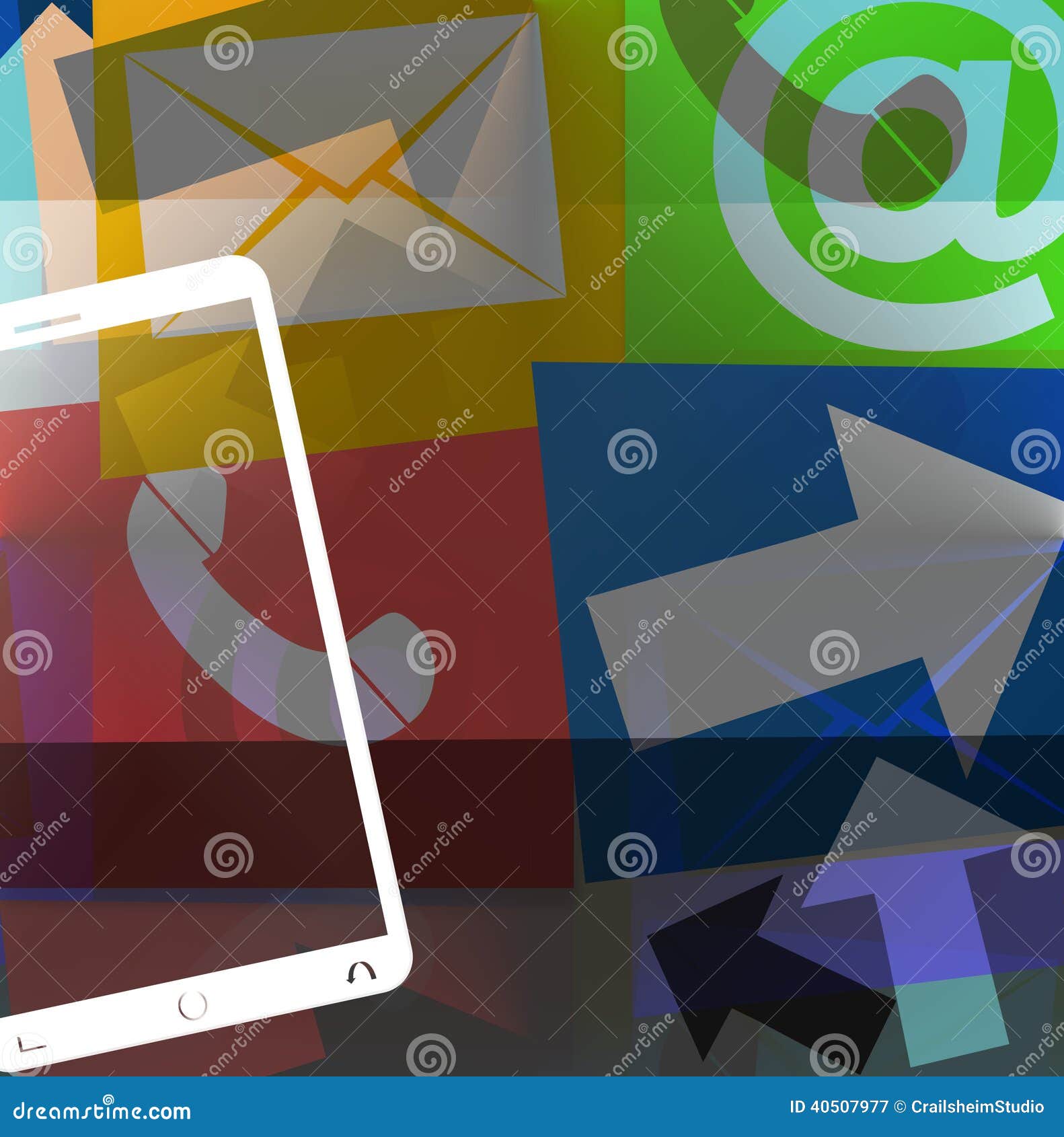 Contact Us stock illustration. Illustration of contact - 40507977