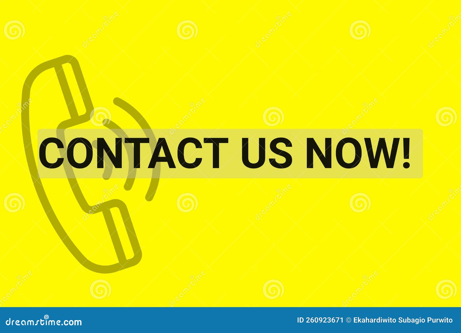Contact Us or Customer Support Hotline Concept Illustration. Stock ...
