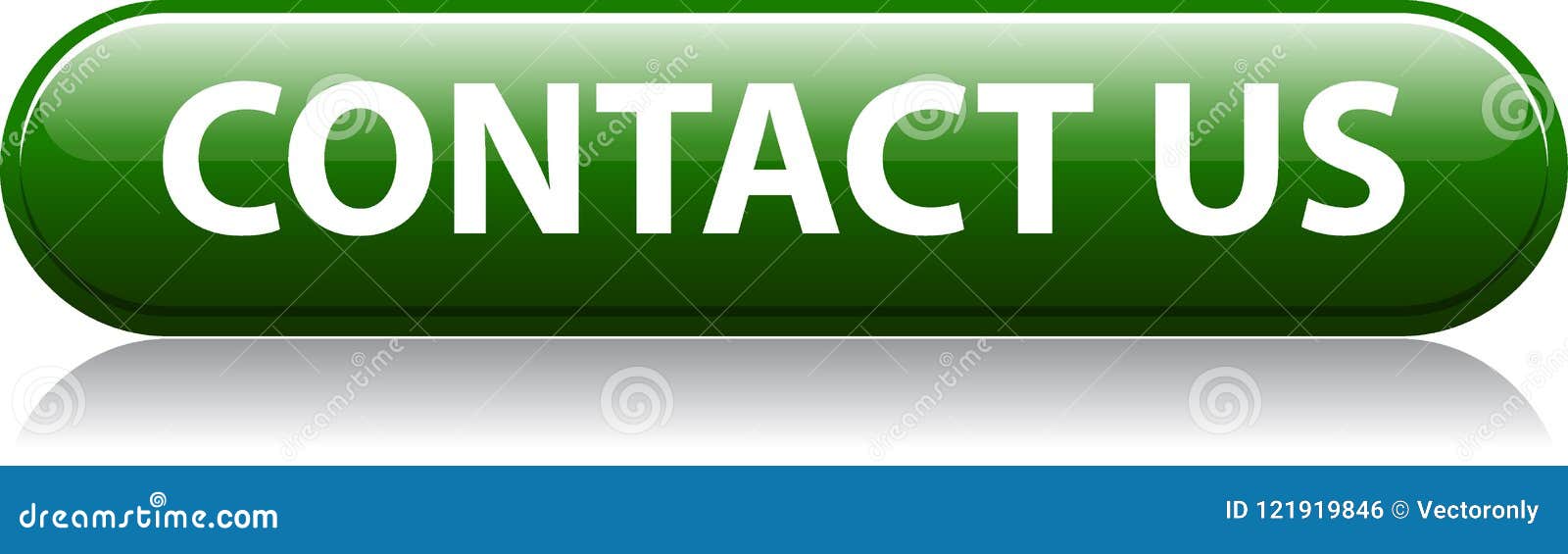 Contact us green button stock vector. Illustration of care - 121919846
