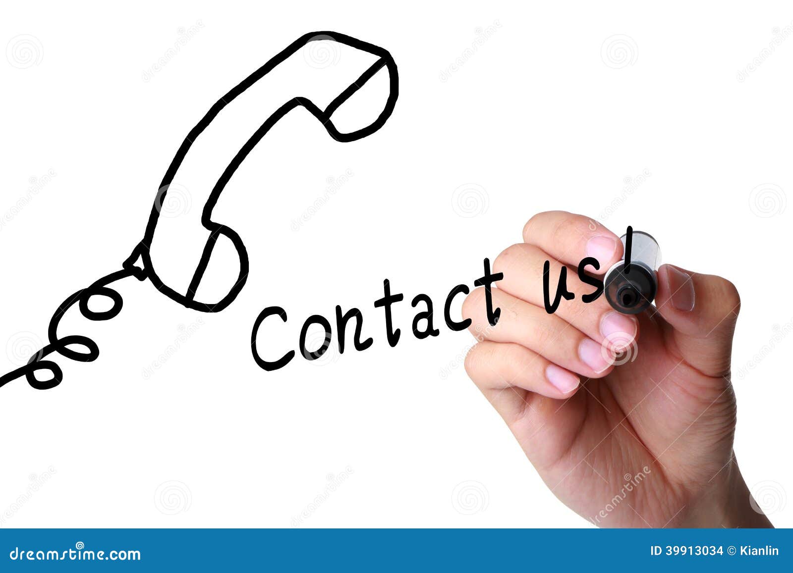 Contact Us! stock photo. Image of black, mail, fountain - 39913034